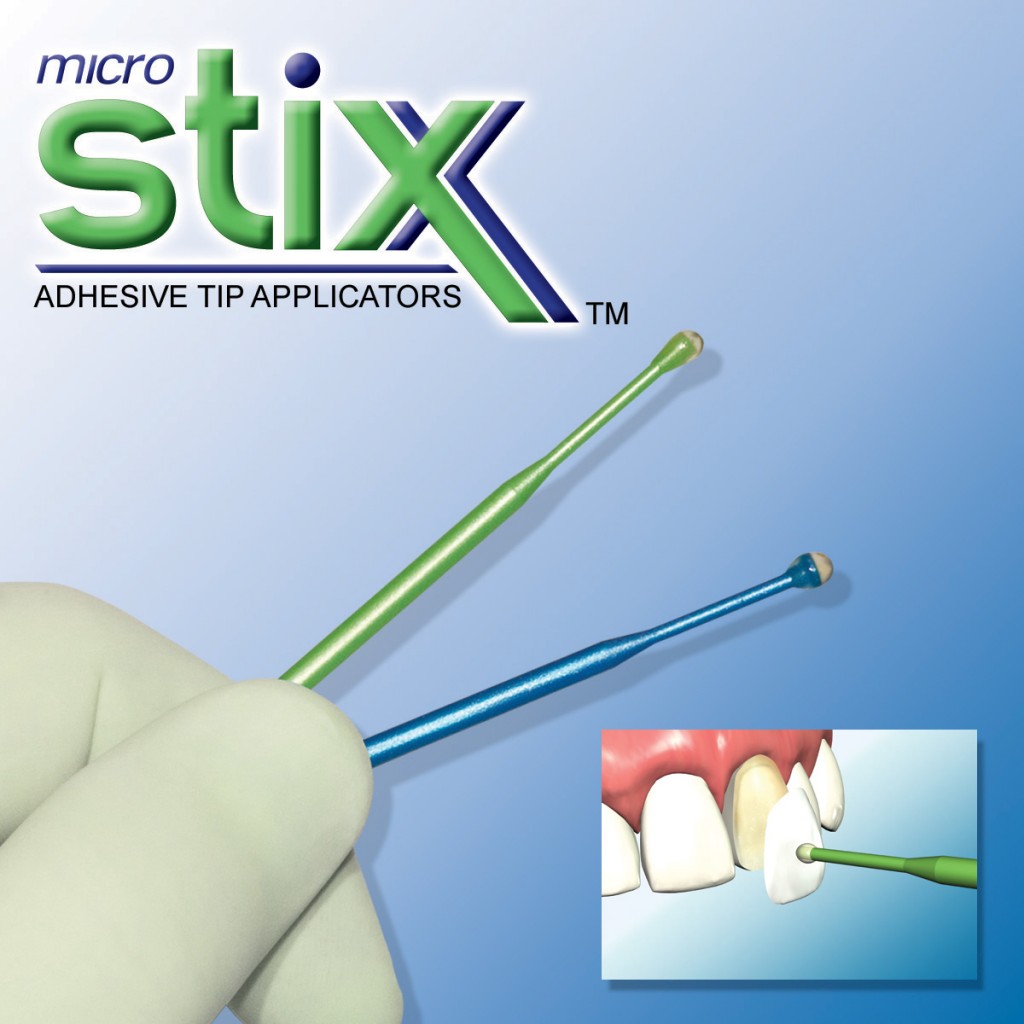 Adhesive tip applicator — Стоматология